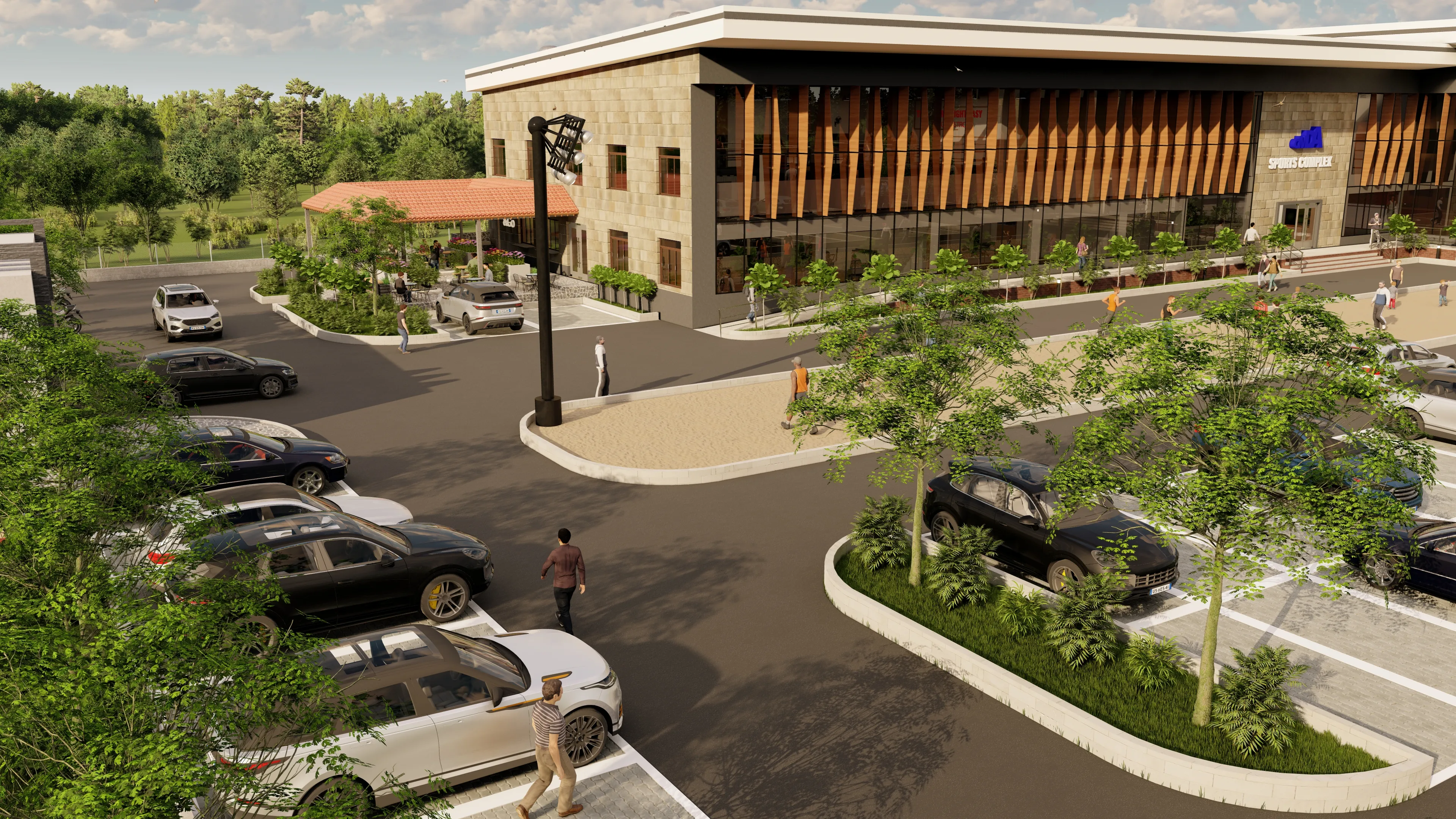 Sport Complex RK Nagar - Capital Engineering Consultancy